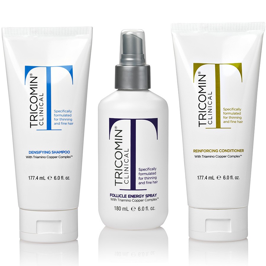 Tricomin Spray Shampoo and Conditioner for Thinning Hair